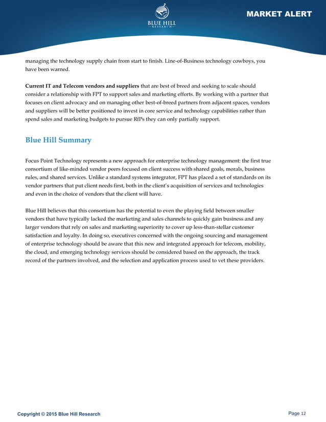 BHR-FocusPointTech-Final | PDF | Business | Business and Finance