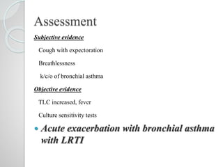 asthma with LRTIi | PPT