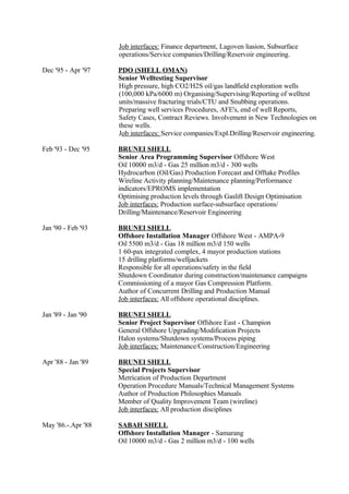 CV2.DOC | Civil Engineering Industry | Industries