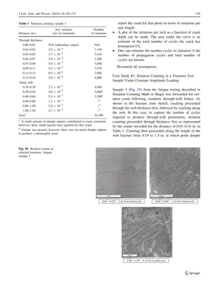Striation Counting (JFAP) | PDF | Geology | Science
