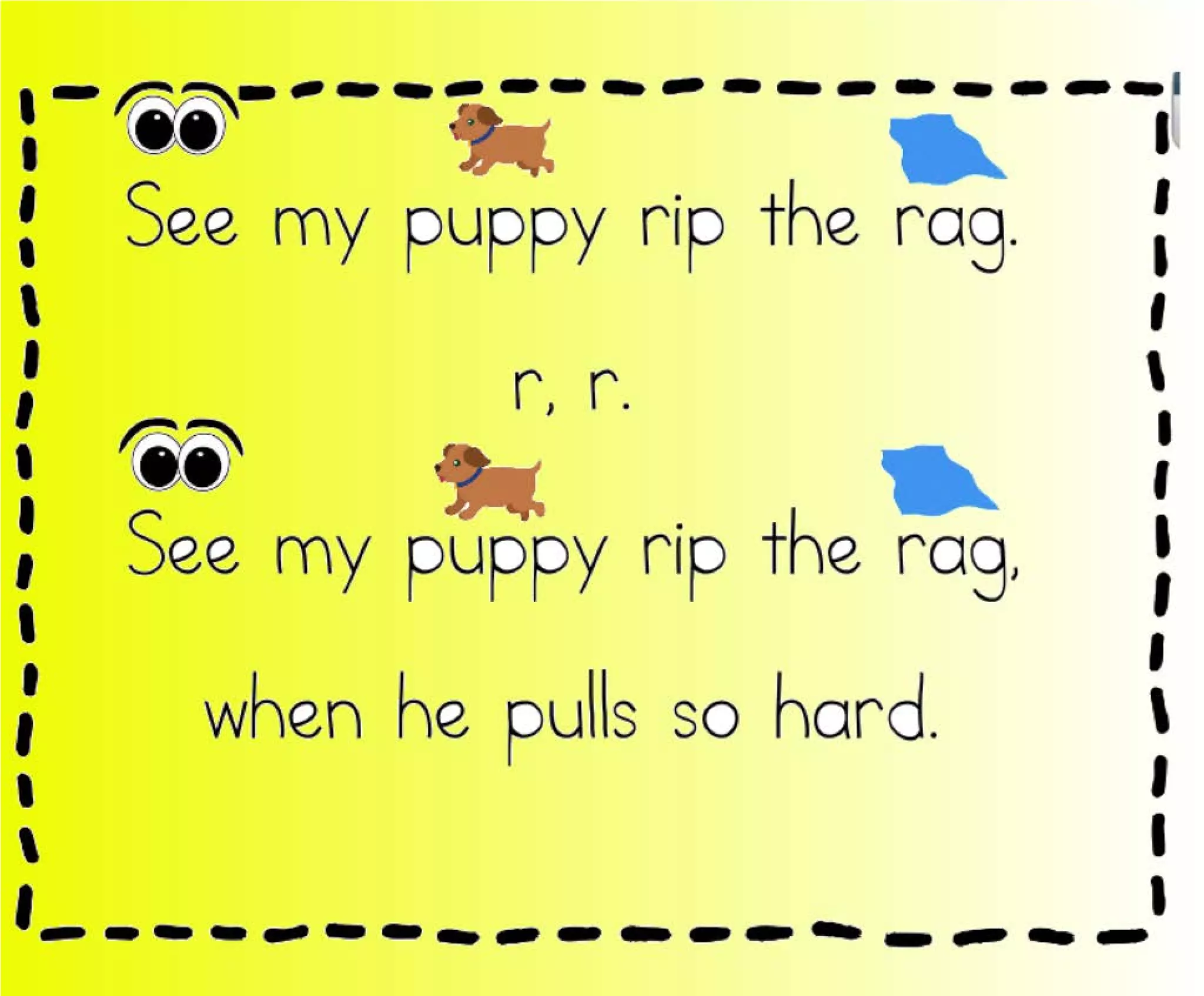 Flashcards and posters R r | PPT