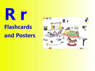 Flashcards and posters R r | PDF