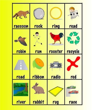 Flashcards and posters R r | PPT