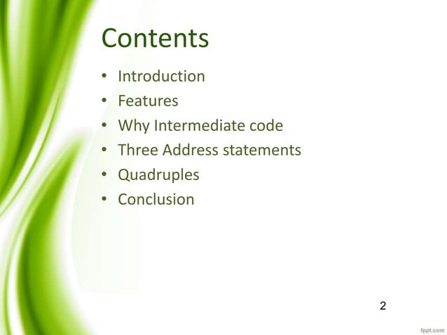 COMPILER DESIGN AND CONSTRUCTION | PPT