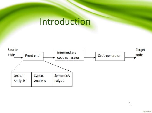 COMPILER DESIGN AND CONSTRUCTION | PPT