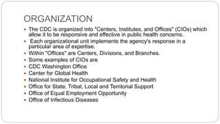 Center for disease control | PPTX