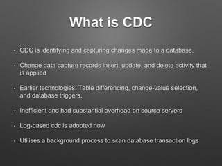 Data Stream Processing for Beginners with Kafka and CDC | PPT