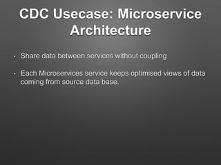 Data Stream Processing for Beginners with Kafka and CDC | PPT