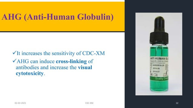 CDC-XM / Complement dependent cytotoxicity -crossmatch | PPTX | Blood ...