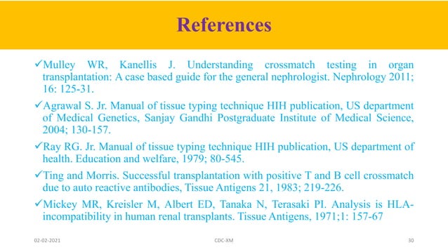 CDC-XM / Complement dependent cytotoxicity -crossmatch | PPTX | Blood ...