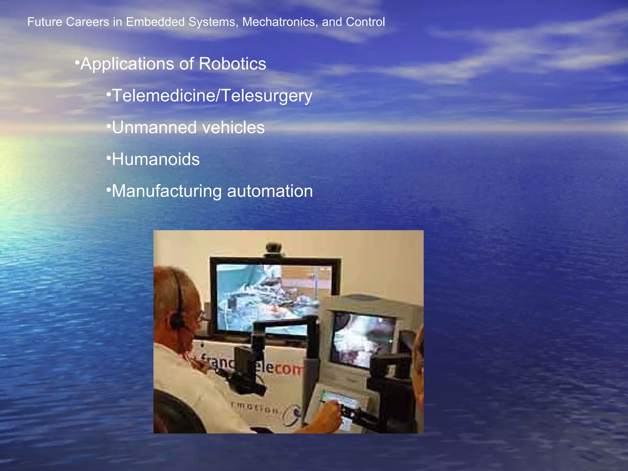 Mechatronics, Embedded System, | PPT