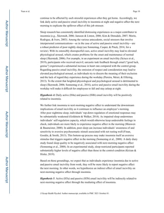 Cyber Incivility and its impact | PDF