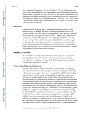 Cyber Incivility and its impact | PDF