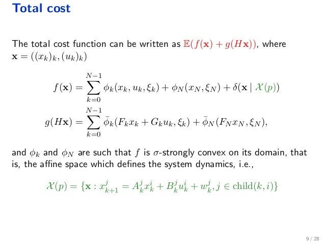Distributed solution of stochastic optimal control problem on GPUs