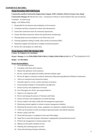 Maged George Kamel C.V | PDF