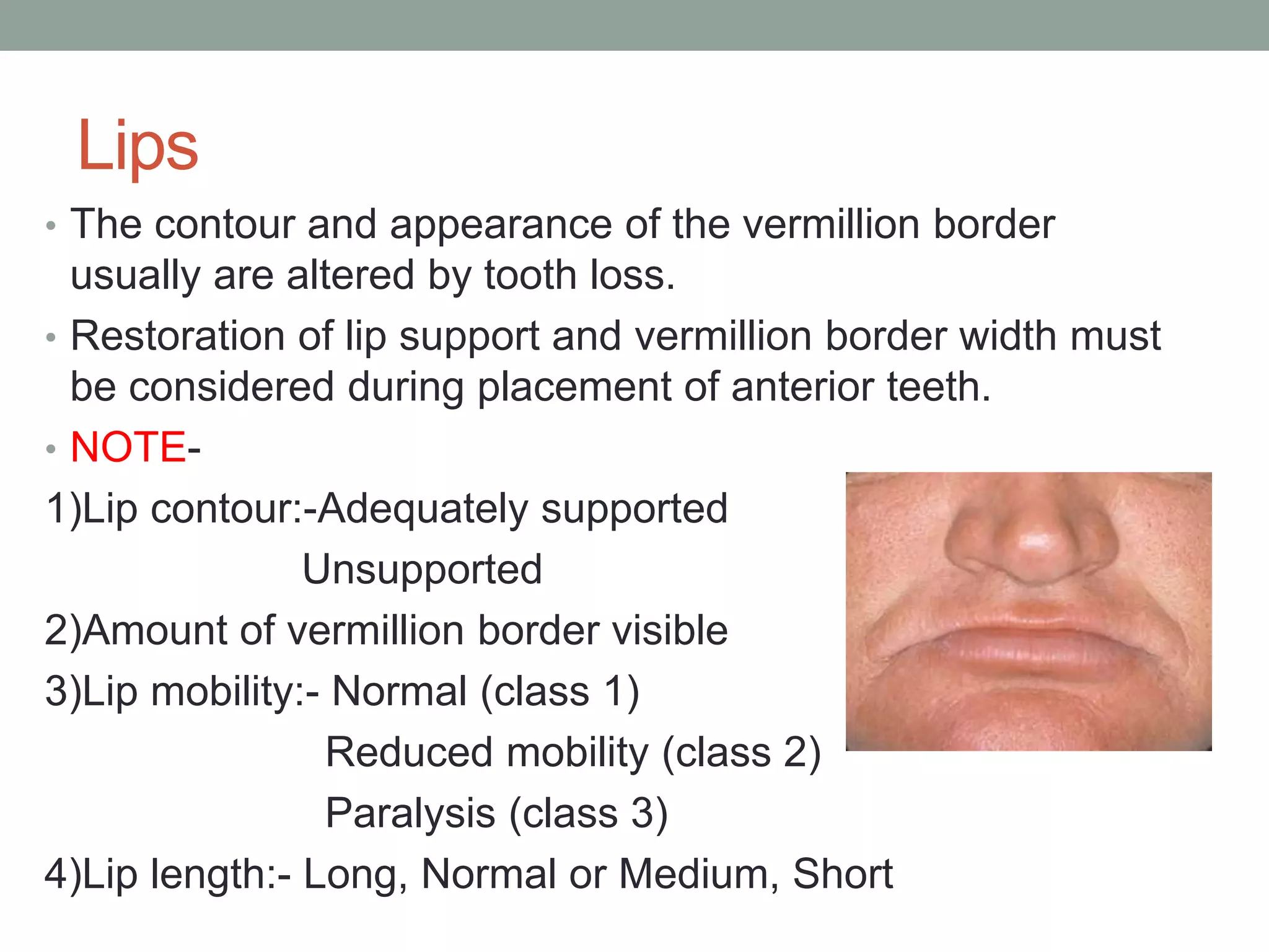 Complete denture case history | PPTX