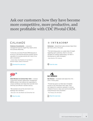 PivotalCRM Brochure | PDF
