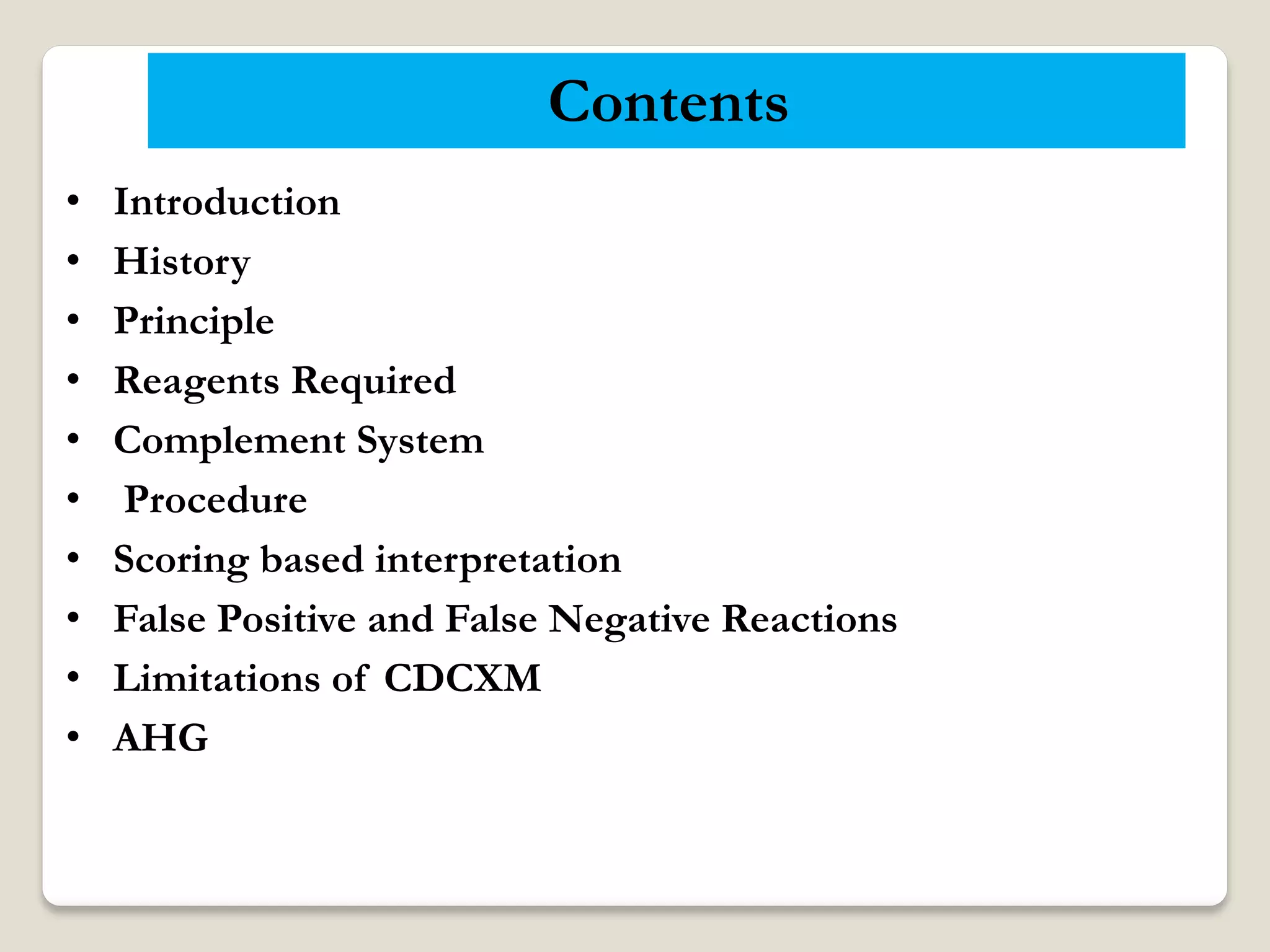 CdC CROSSMATCH(CDCXM) | PDF