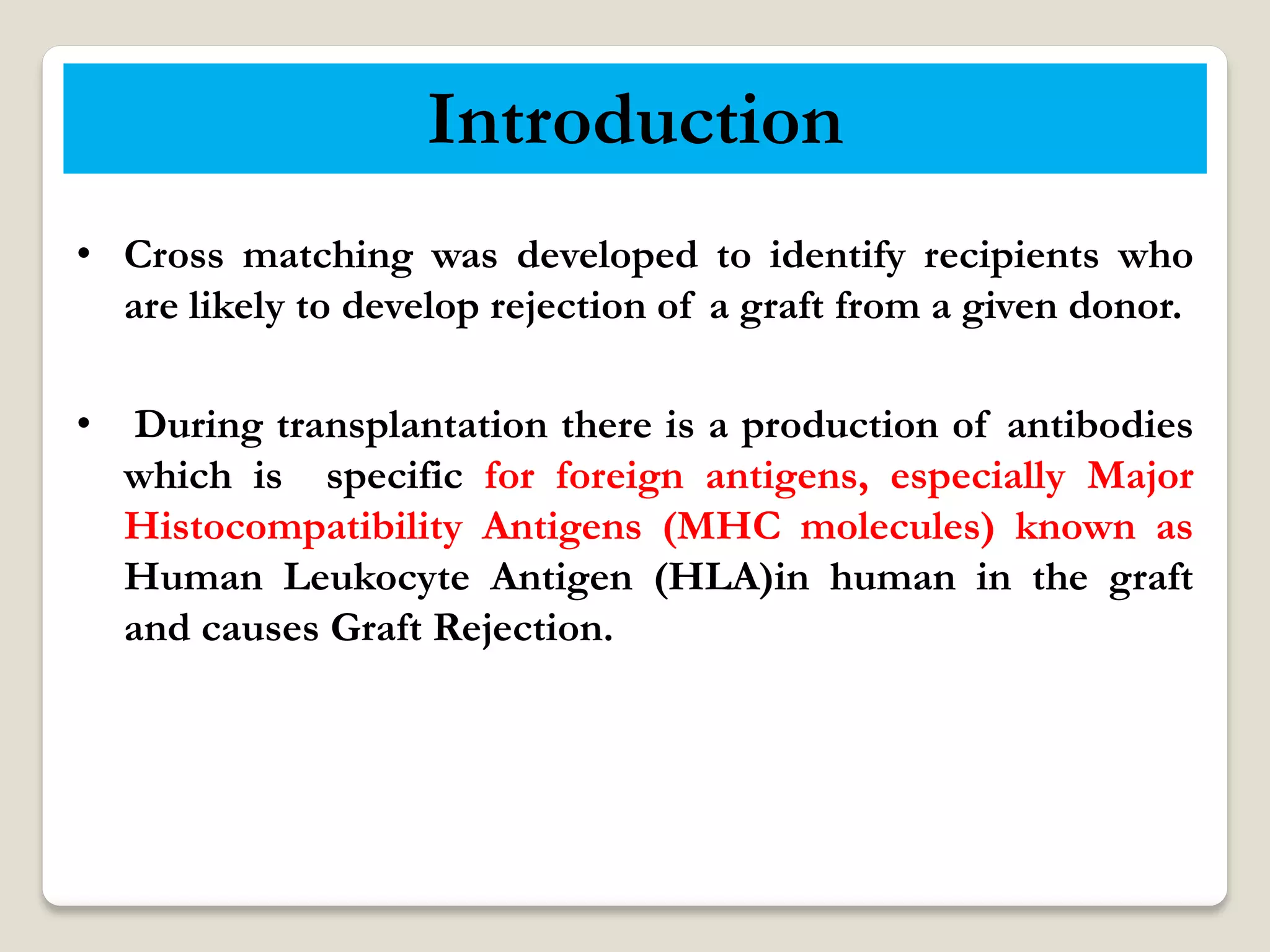CdC CROSSMATCH(CDCXM) | PDF