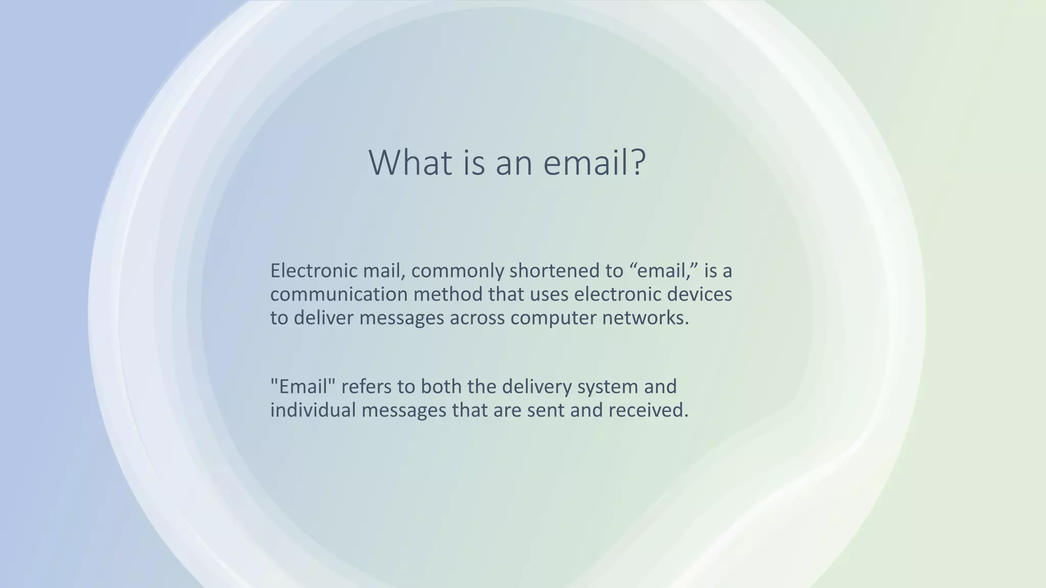 email | PPT