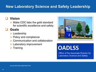 CDC dec 2015 - Strengthening a Culture of Laboratory Safety | PDF