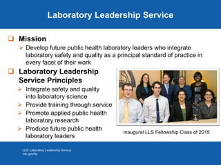 CDC dec 2015 - Strengthening a Culture of Laboratory Safety | PDF