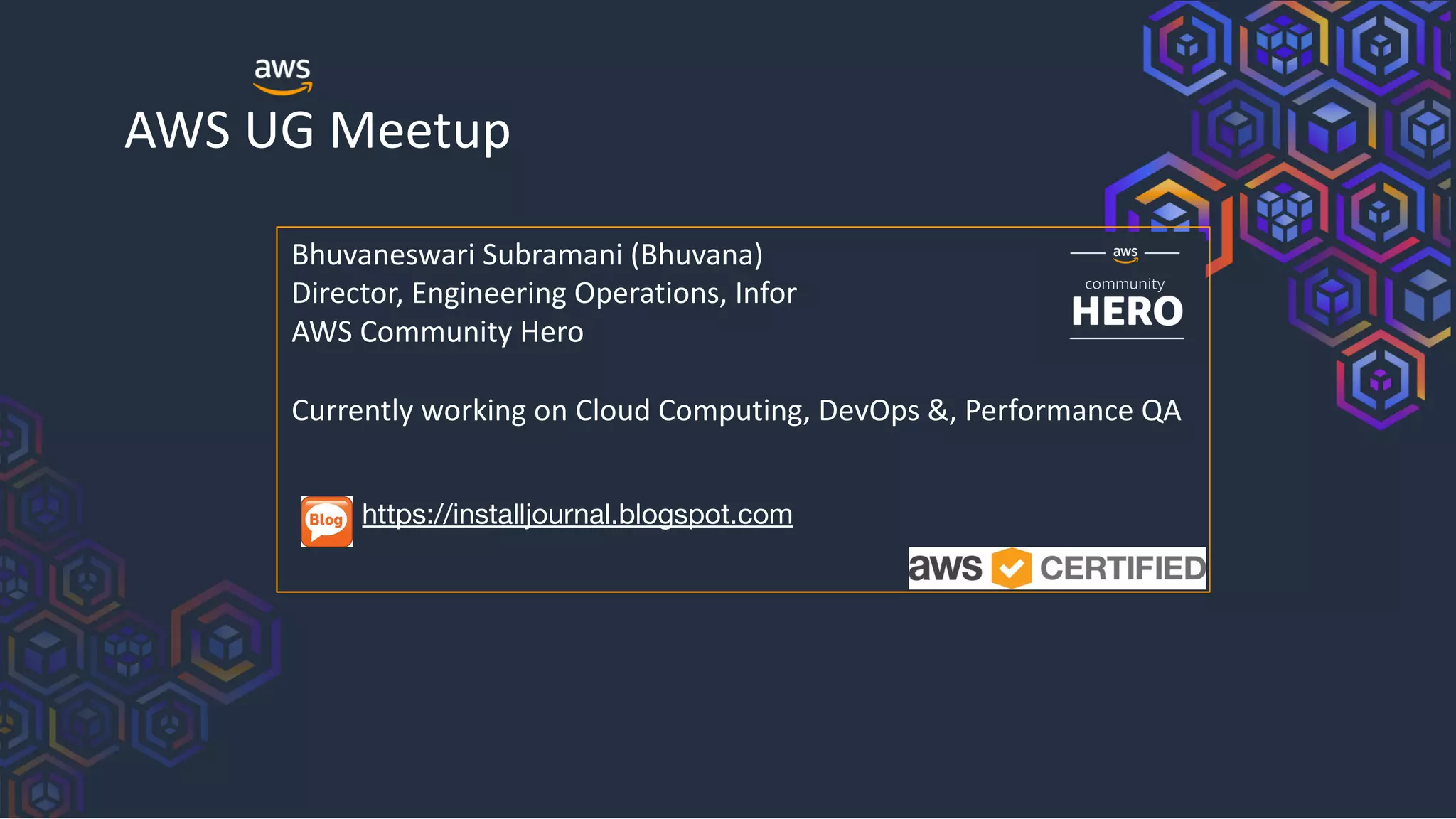 CI CD using AWS Developer Tools Online Workshop | PPT