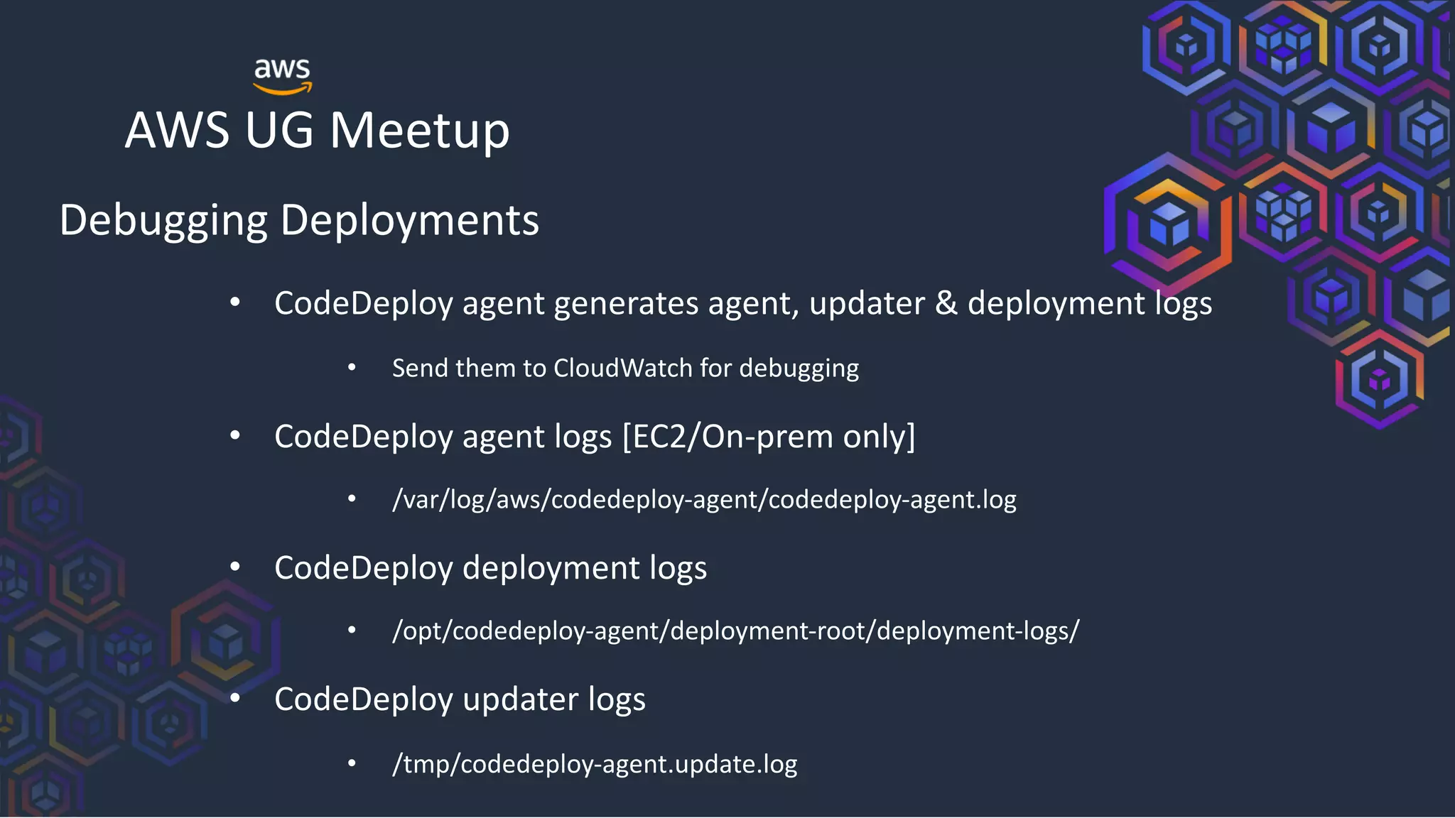 CI CD using AWS Developer Tools Online Workshop | PPT