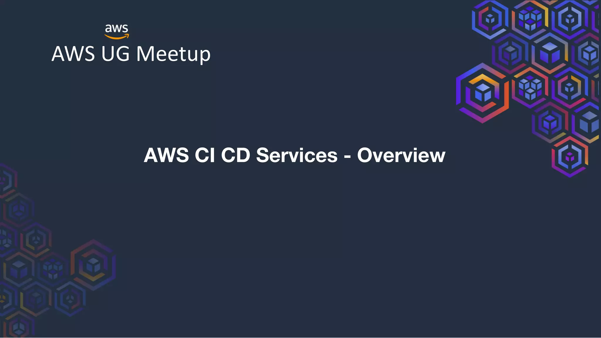 Ci Cd Using Aws Developer Tools Online Workshop Ppt
