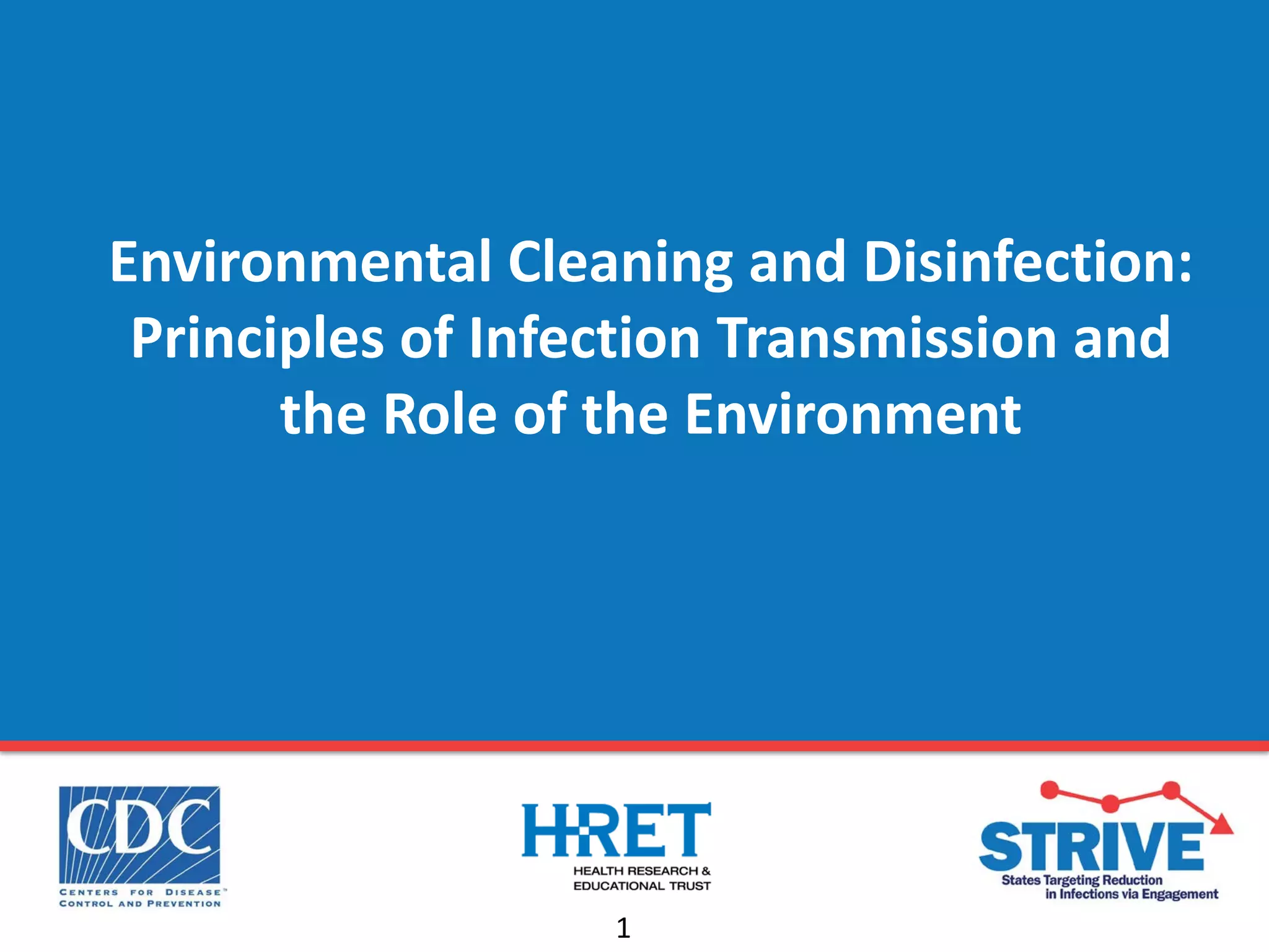 Improve Environmental Cleaning Practices | PDF