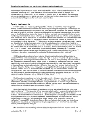 Cdc guideline cssd | PDF