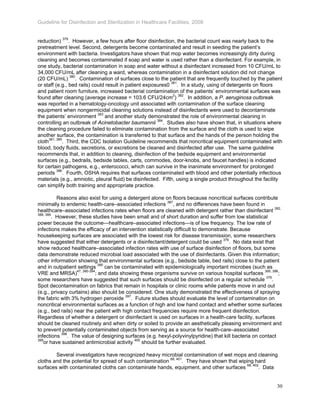 Cdc guideline for disinfection and sterilization in healthcare ...