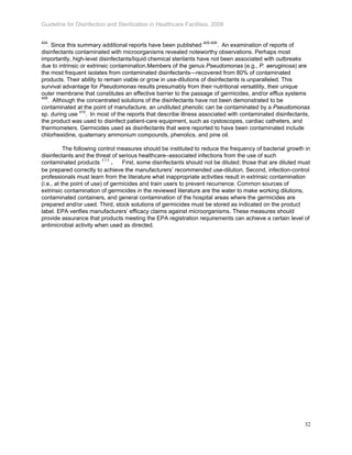 Cdc guideline for disinfection and sterilization in healthcare ...