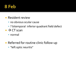 Unilateral optic neuropathy? - the value of visual fields | PPT
