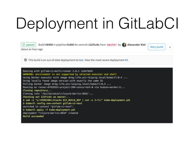 Continuous Deployment With Kubernetes Docker And Gitlab Ci Ppt