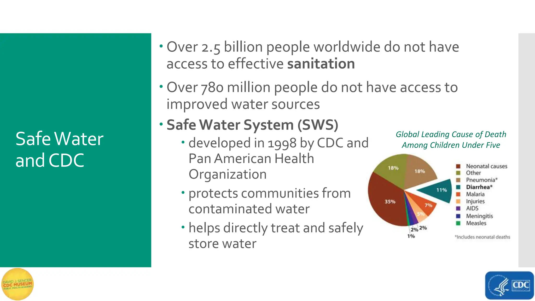 Making water safe slide presentation by CDC | PPTX