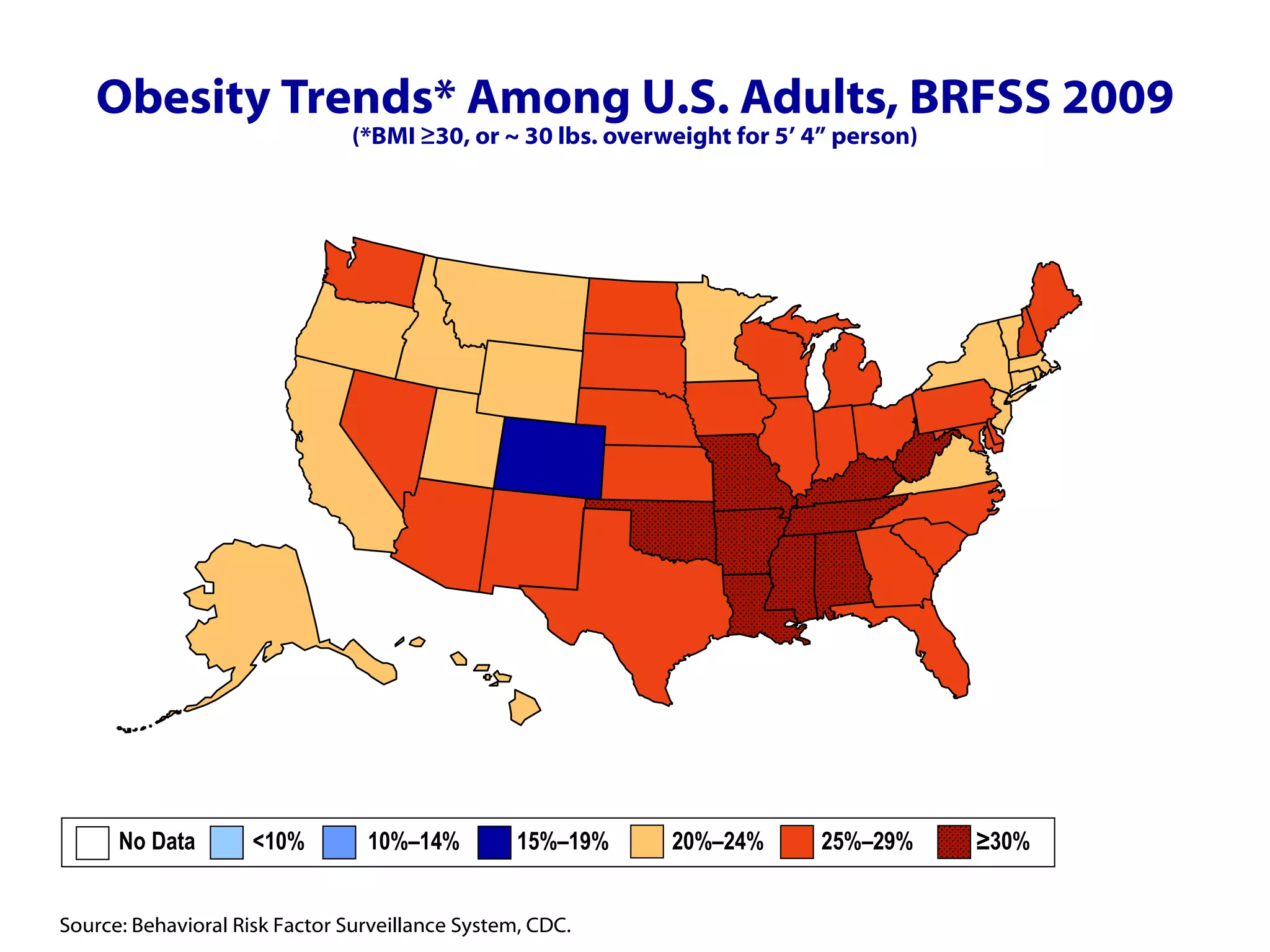 CDC Obesity Maps | PPT