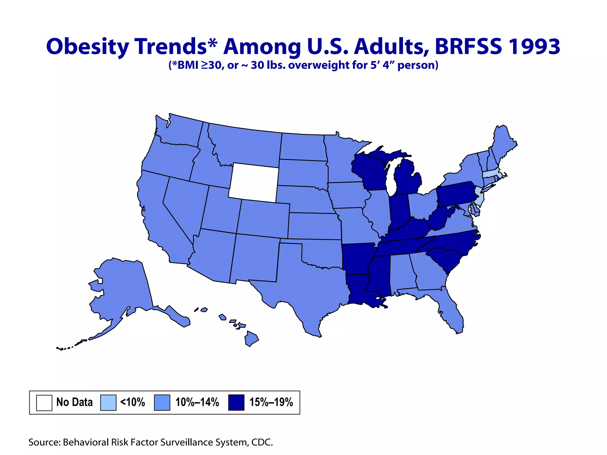 CDC Obesity Maps | PPT