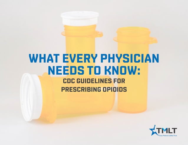 CDC Guidelines for Prescribing Opioids | PDF | Substance Abuse ...