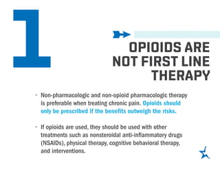 CDC Guidelines for Prescribing Opioids | PDF