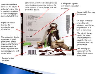 Cd Covers Analysis | PPTX | Album-oriented Rock | Rock Music