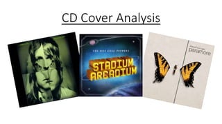 CD cover analysis updated | PPT