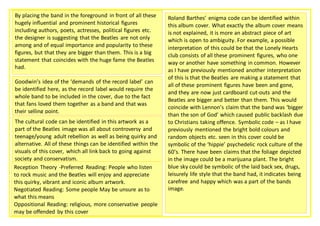 CD Cover Analysis | PPT