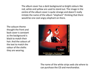 Cd cover analysis media studies | PPTX | Album-oriented Rock | Rock Music