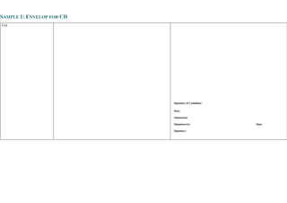 CD Cover and Envelope_2016 | PDF