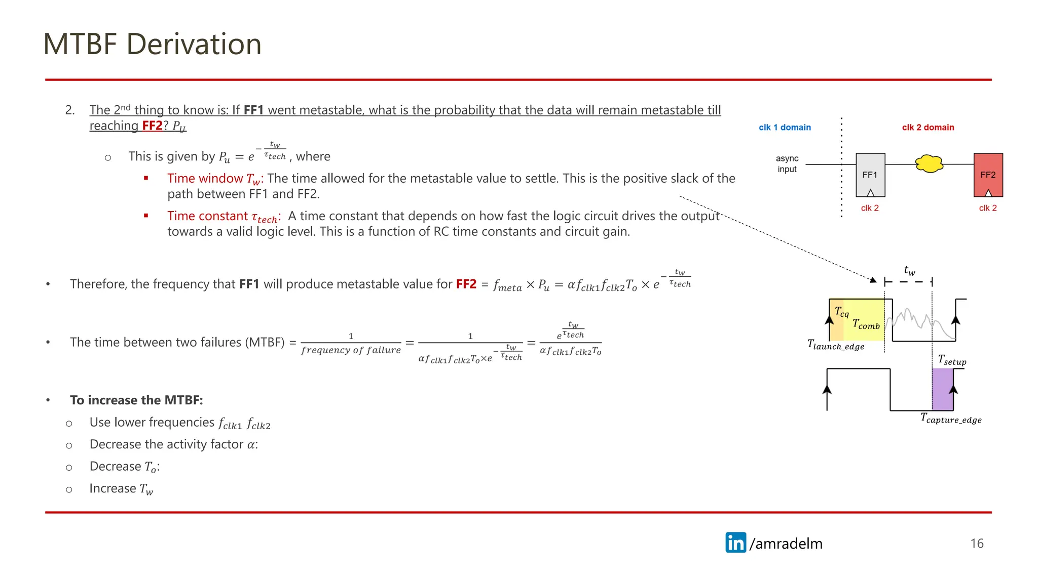 Clock Domain Crossing Part 1 - Intro and MTBF | PPT