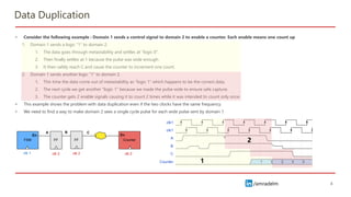 Clock Domain Crossing Part 3 - Data Duplication | PDF