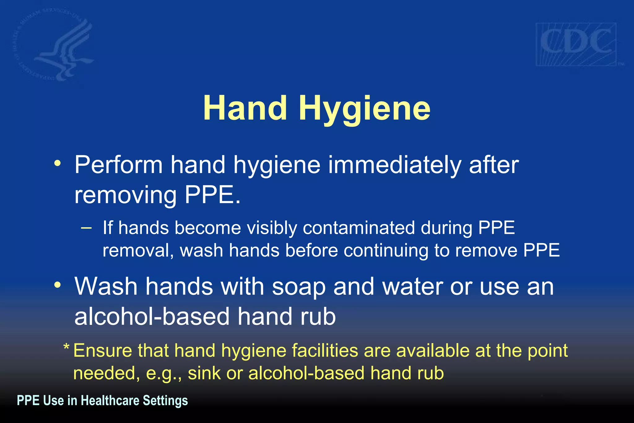 PPE--personal protection equipment | PPT