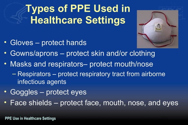 PPE--personal protection equipment | PPT