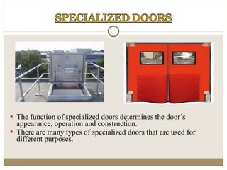 Commercial Doors | PPT